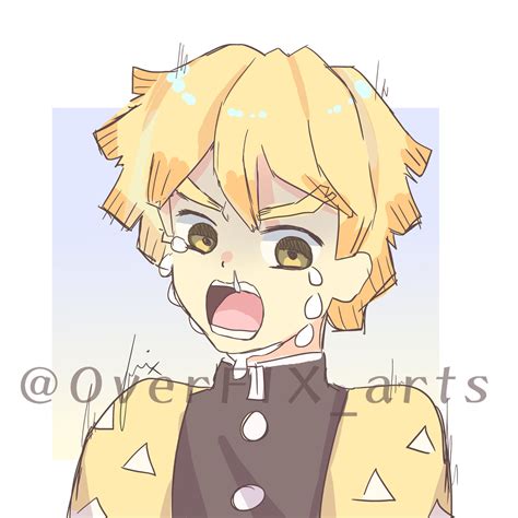 [cm]crying Zenitsu By Overfix On Deviantart