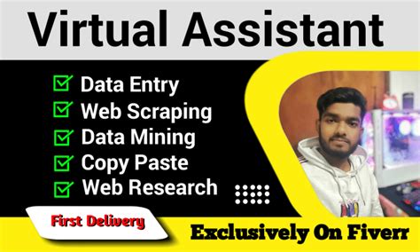 Do Virtual Assistant Data Entry And Web Scraping By Abubokkar258 Fiverr