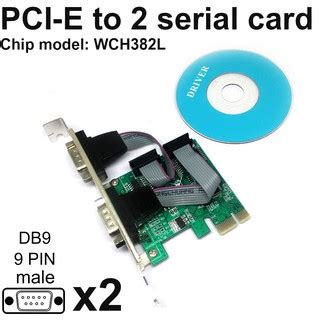การด PCI E serial card pcie to COM serial port RS232 interface industrial control expansion