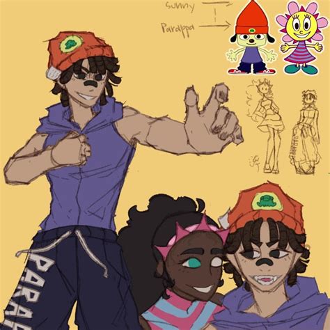 parappa process vid by jeweldrawssomething on deviantart
