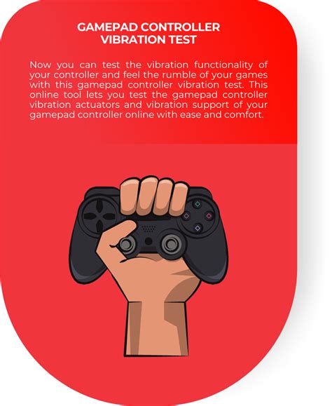 Gamepad Controller Vibration Test Gamepad Test