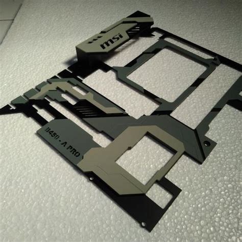 Jual PC MODDING CUSTOM MOTHER MAIN BOARD COVER ARMOR D MOTIF Multi Colour Matx