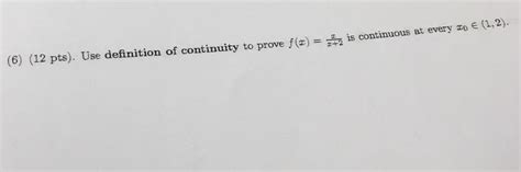solved to prove f x 2 2 is continuous at every to €