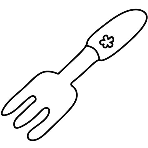 주방 용품 수리 만화 낙서 카와이 애니메이션 색칠 공부 페이지 귀여운 그림 그리기 클립 프리미엄 벡터