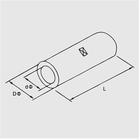 BN Non Insulated Butt Splices Terminal Wires Eu