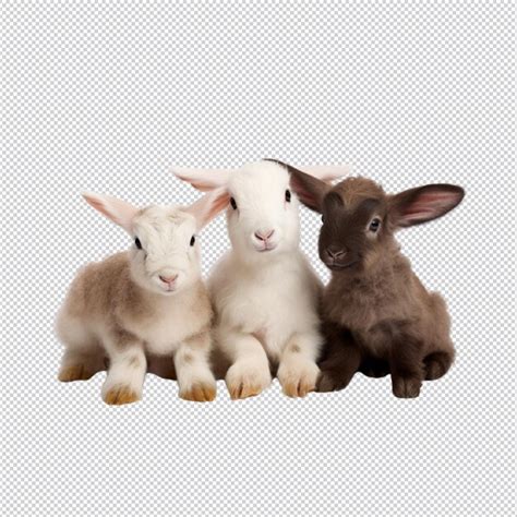 Premium Psd Sheep Model Cute