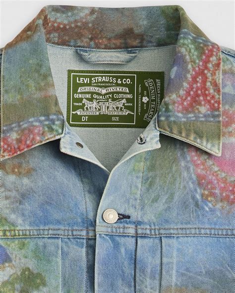 Levis® X Denim Tears Photo Trucker Jacket Multi Colour Levis® Gb
