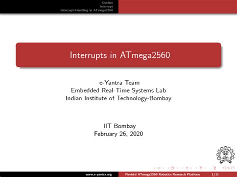 SOLUTION Interrupts Embedded System Studypool