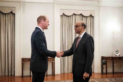 What A Wonderful Welcome For Prince William From Singapore Leaders And