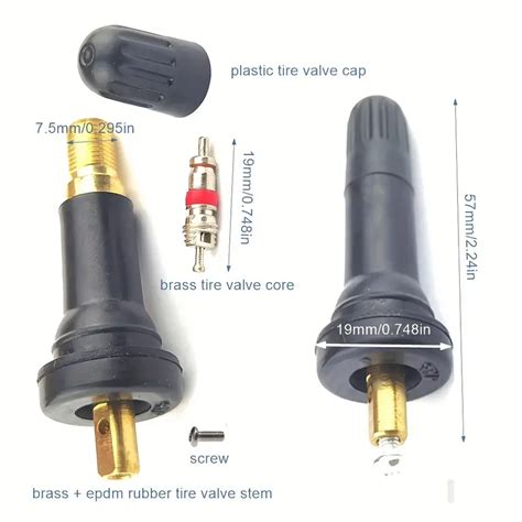 tpms 17 20008 rubber tire pressure sensor valve stem temu canada