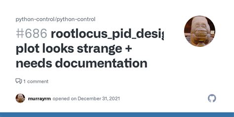 Rootlocuspiddesigner Plot Looks Strange Needs Documentation · Issue 686 · Python Control
