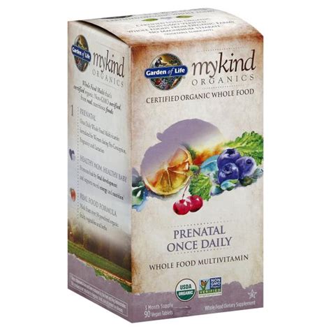 Garden Of Life Mykind Prenatal Once Daily The Mustard Seed