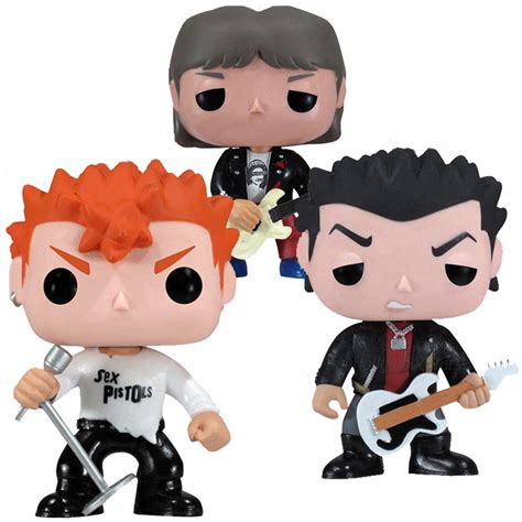 Sex Pistols Collectible 2012 Funko Pop Rocks Band Members Vinyl Figu Buyrocknroll