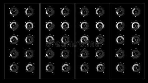 Cyber Futuristic Video Overlay Technology Hud Head Up Display Graphic Interface Stock Footage