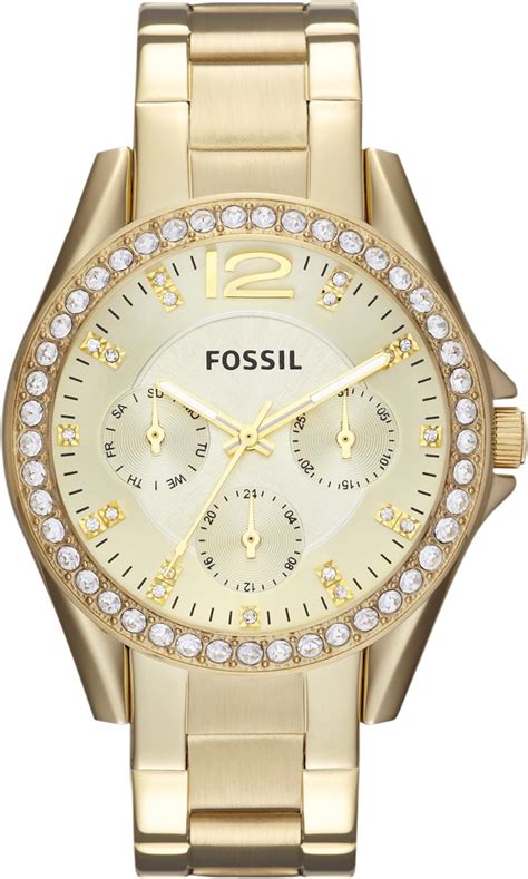 Fossil Original babefriend Reloj para mujer movimiento cronógrafo con correa de acero o piel