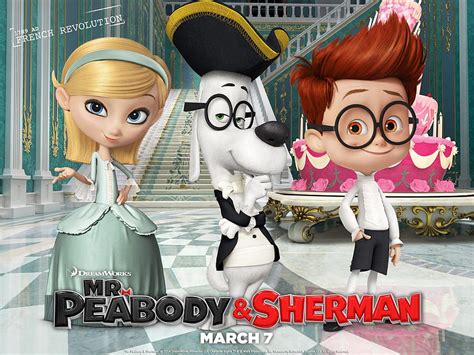 Mr Peabody And Sherman Penny And Sherman Kiss