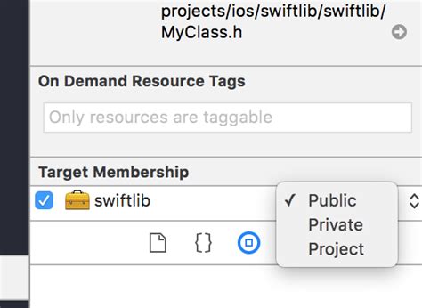 Ios Can I Use An Objective C Class In My Swift Framework Library