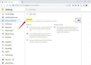 How To Turn Auto Verify On Or Off In Google Chrome Geek Rewind