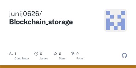 Github Junij0626blockchainstorage