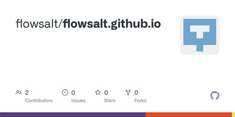 Github Flowsalt