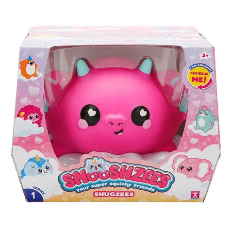 Smooshzees Büyük Snugzees Squishy Figür S1 Mh002001 Sarı Fil Custard