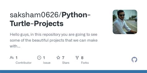 github saksham0626 python turtle projects hello guys in this repository you are going to see