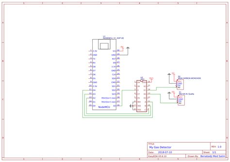 My Gas Detector Platform For Creating And Sharing Projects Oshwlab