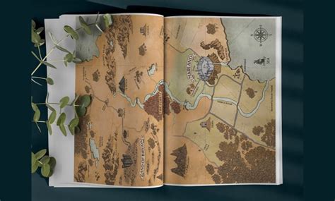 Design A Map For Your Fantasy Book By Khokho Fiverr