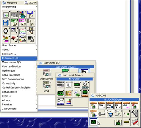 Oscilloscope User Interface Lava