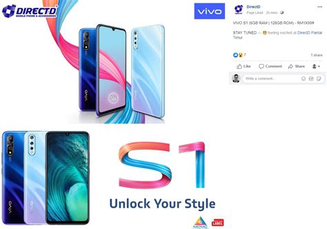 Vivo S Gb Gb Price Tag Teased To Be Rm X Only Technave