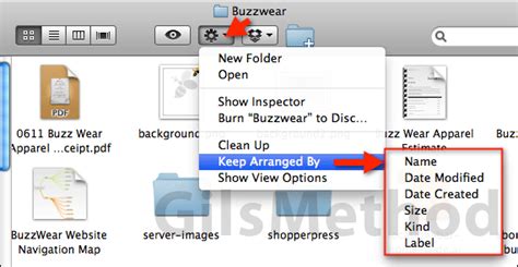 How To Sort Files And Folders In Finder For Mac Os Lion