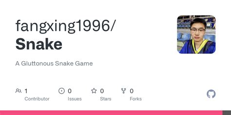 GitHub Fangxing Snake A Gluttonous Snake Game