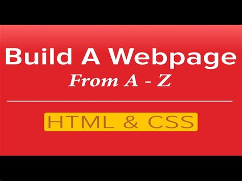 Web Design Courses Learn Html And Css By Building A Webpage For
