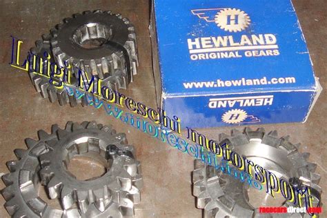 Hewland Gear Ratios And Parts
