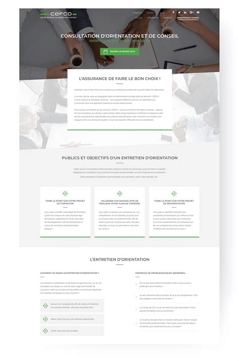 Refonte Du Site De Cefco Imediach