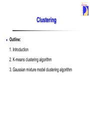 Mastering Clustering K Means Gaussian Mixture Models Course Hero
