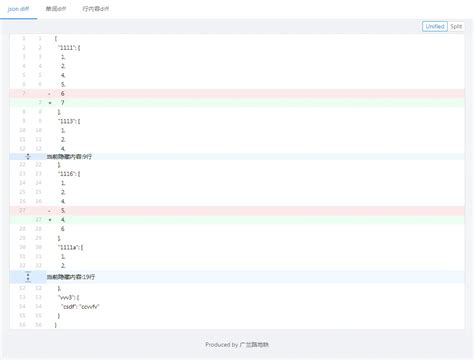 diff js使用指南最近在开发过程中遇到了需要diff文件内容或者大json的业务场景发现了一个比较好用且经典的js 掘金
