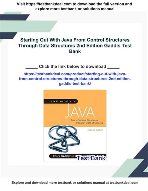 Starting Out With Java From Control Structures Through Data Structures