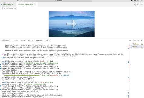 how to create an image converter in python