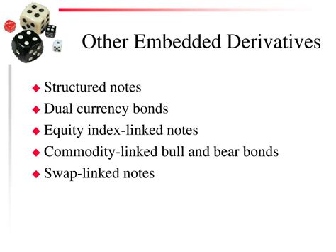 Ppt Swap Contracts Convertible Securities And Other Embedded