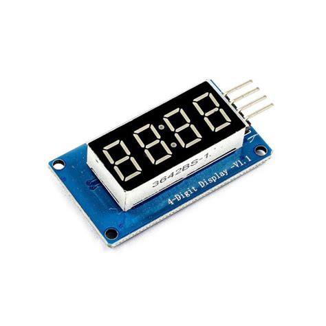 Tm1637 4 Digit 7 Segment Display Module