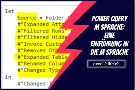 power query m sprache eine einführung in die m sprache excel hilfe ch