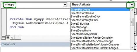 How To Create Application Level Events In Excel Vba