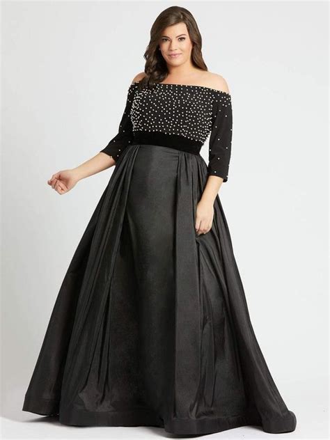 Black Ball Gown Plus Size Plus Size Black Ball Gown Attire Plus