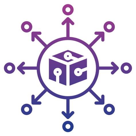 Decentralized Generic Gradient Fill Icon