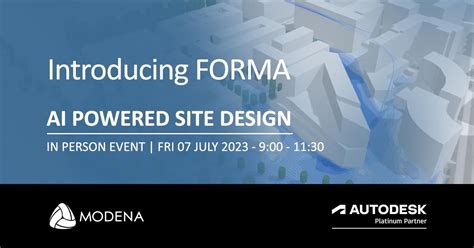 Modena Design Centres On Linkedin Ai Design Event Architectural Autodesk