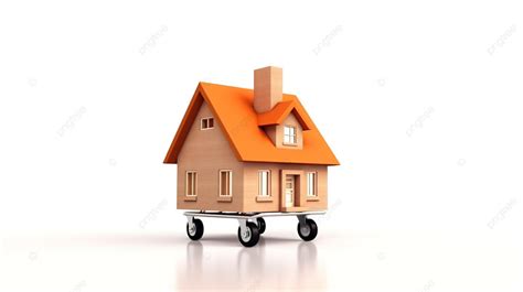 흰색 배경에 고립 된 3d 그림에 집 가득 쇼핑 카트 슈퍼마켓 트롤리 슈퍼마켓 카트 쇼핑 카트 배경 일러스트 및 사진 무료 다운로드 Pngtree