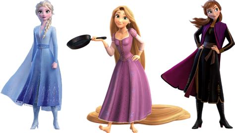 Rapunzel Anna And Elsa By Relyoh1234 On Deviantart