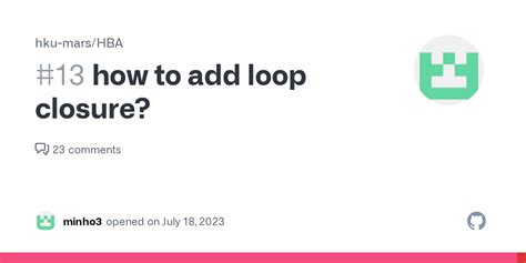 how to add loop closure · issue 13 · hku mars hba · github