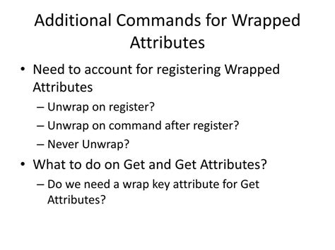 Ppt Kmip Notes 13 Security Attribute Security Powerpoint Presentation Id2621275